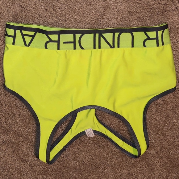 Under Armour | Intimates & Sleepwear | Neon Yellow Under Armor Sports ...